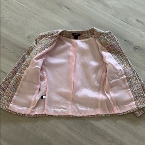 Express | Jackets & Coats | Express Pink Coco Tweed Jacket | Poshmark